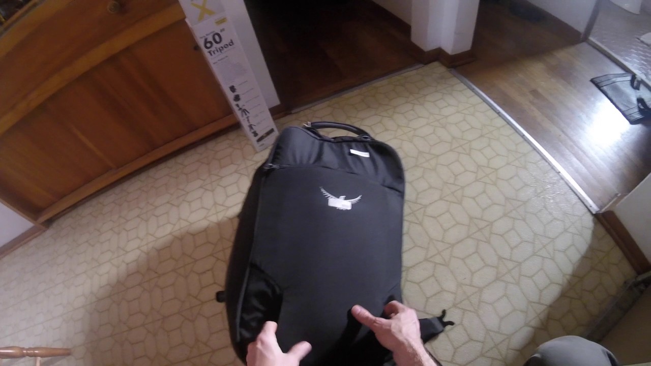 How To Tuck-In Straps On Osprey Backpack - YouTube
