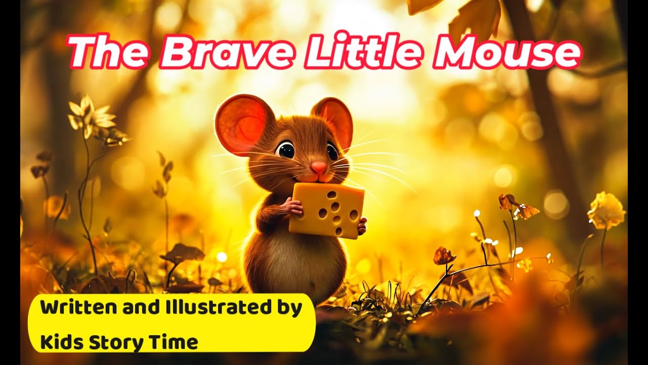 The Brave Little Mouse 🐭 | An Inspiring Story about Courage for Kids ...