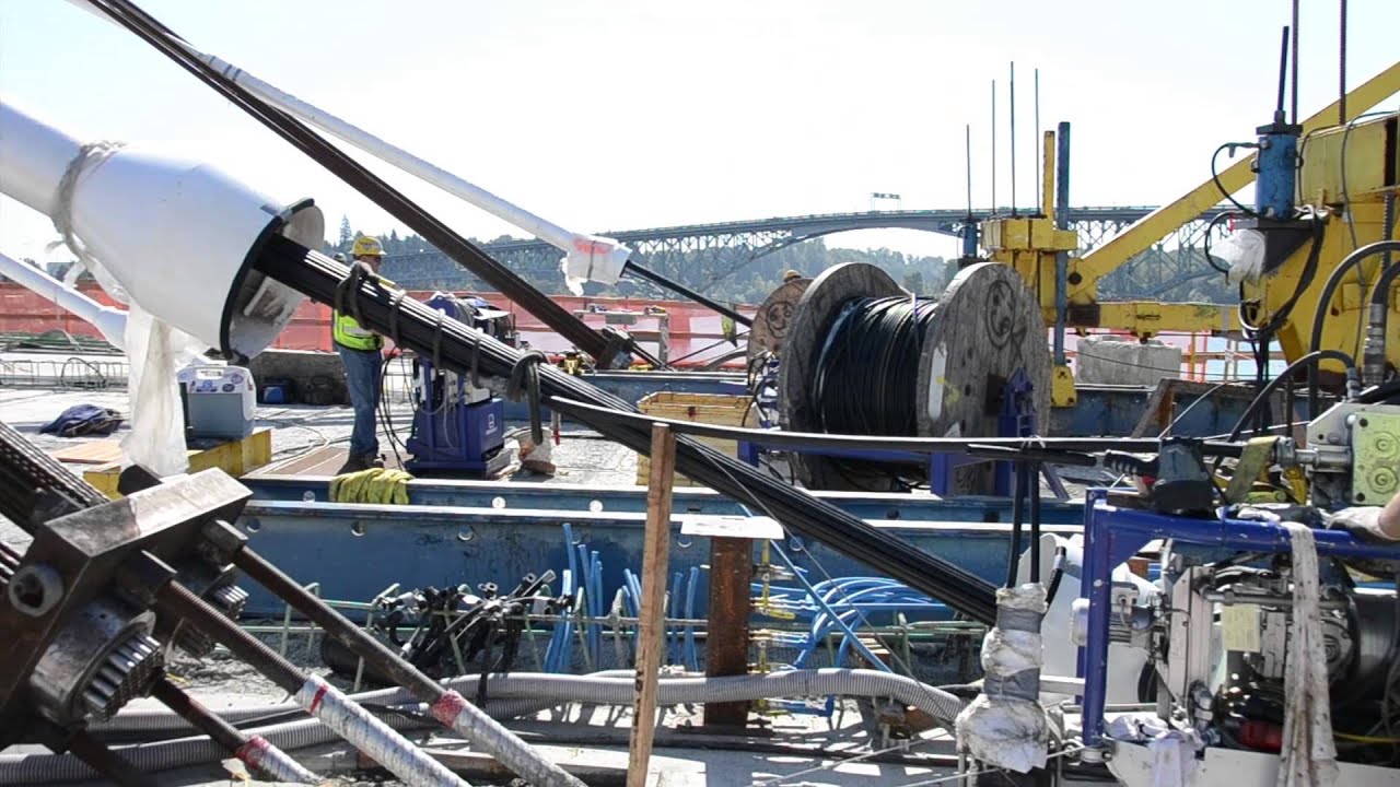 BridgeView, Episode 16: How permanent cables are installed on the ...