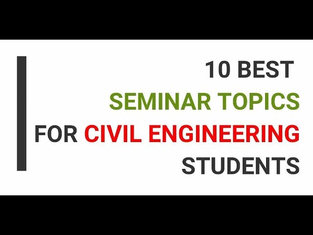Seminar Presentation Topics