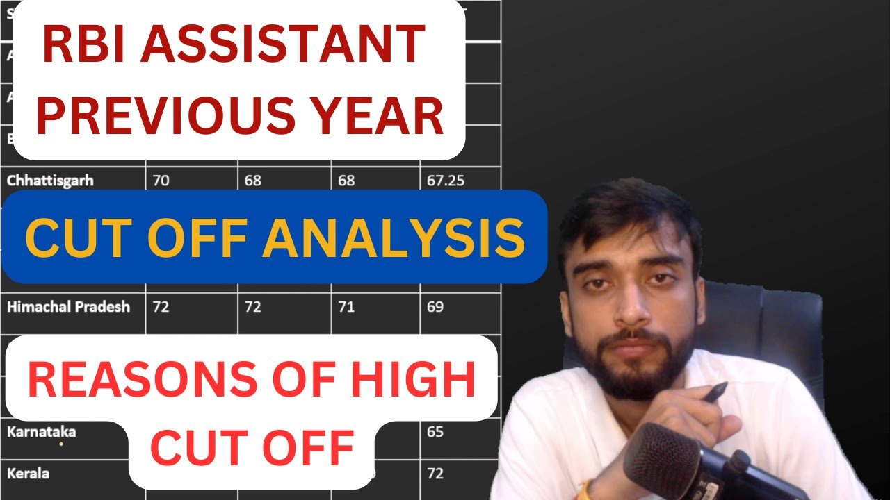 RBI Assistant Previous Year Cut off | RBI Assistant 2023 Notification ...