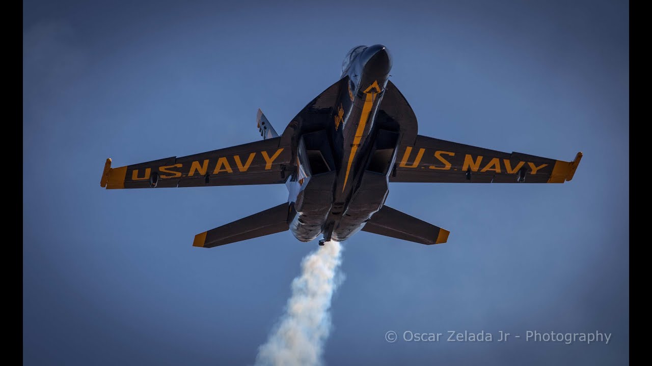 Blue Angels Take Off - 4 Diamond & Solos Practice at NAF El Centro ...