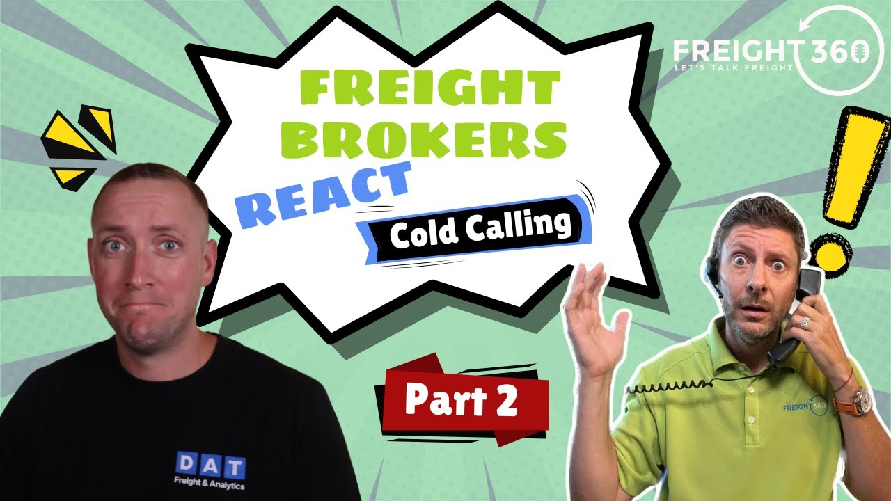 FREIGHT BROKERS REACT! Cold Calling Shippers | Part 2 - YouTube