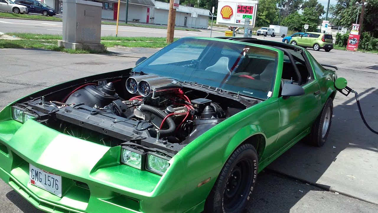 Camaro 3rd gen street car running 12:30's on pump gas!! - YouTube