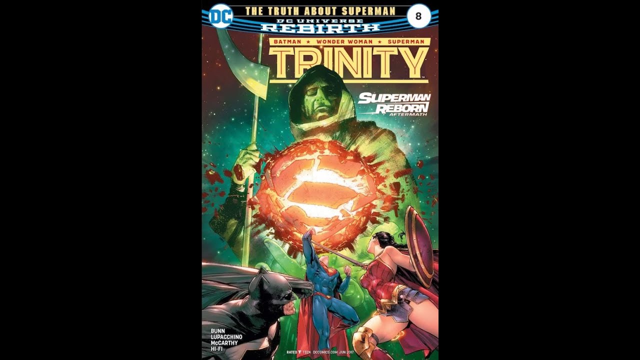 [305] TRINITY 8 ( DC Universe Rebirth) din 2017 de la DC Comics - YouTube
