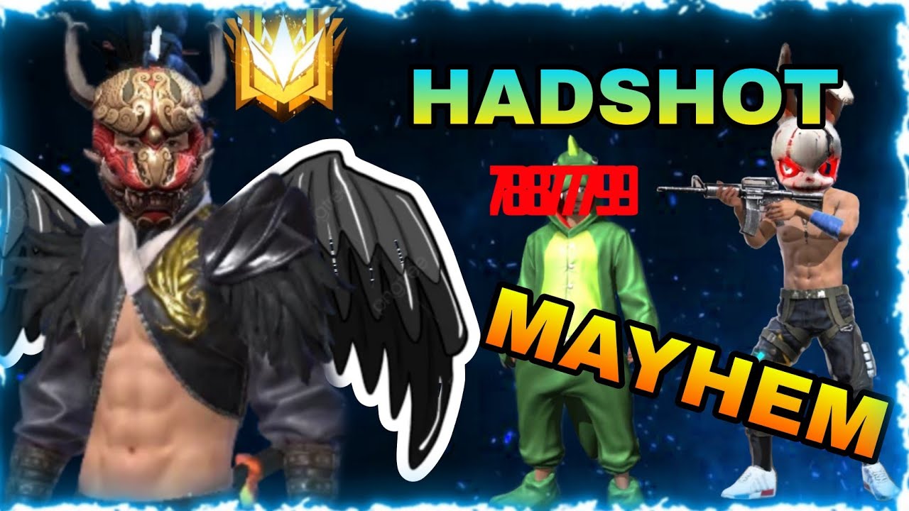 Trying This New BIG HEAD IN CS Mode In GARENA-FREE FIRE 🔥 ...