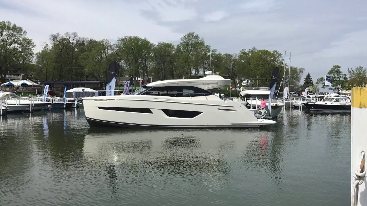2018 Carver C52 Coupe | Jefferson Beach Yacht Sales - YouTube