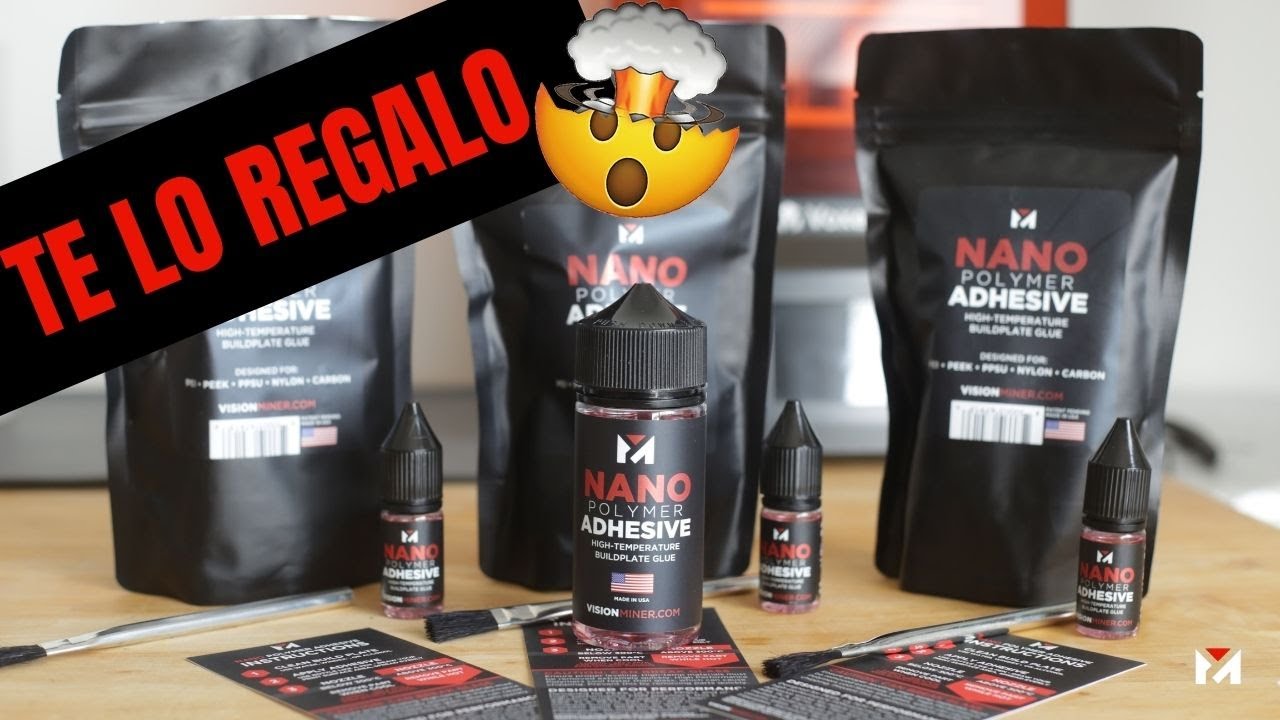 🤩🚨 Vision Miner nano polímero adhesivo ADHERENCIA AL MÁXIMO ** GIVEAWAY ...
