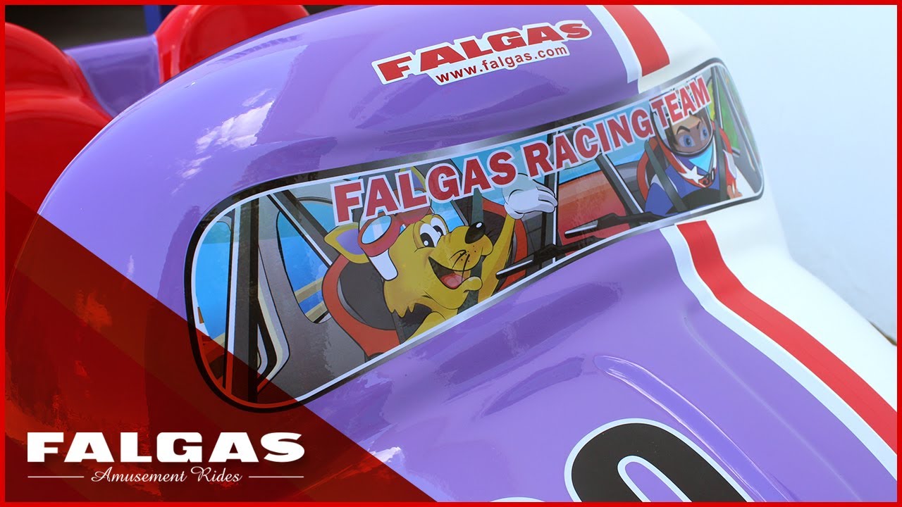 Daniel's Car with video game - Falgas Kiddie Rides - YouTube