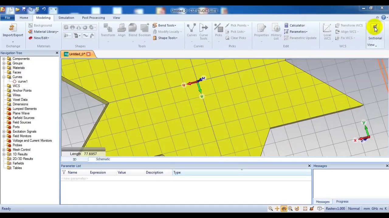 Star shape patch antenna |Patch antenna design using cst studio | Basic ...