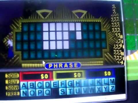 Wheel Of Fortune N64 (1997) game 10 - YouTube