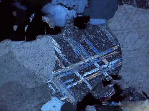 Calcite in Thin Section - YouTube