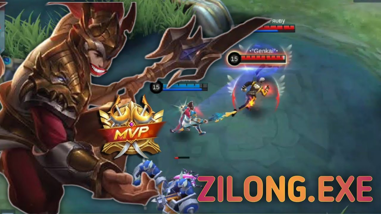 Zilong Exe!! meme mobile legendZilong Sang pencongkel handal) - YouTube