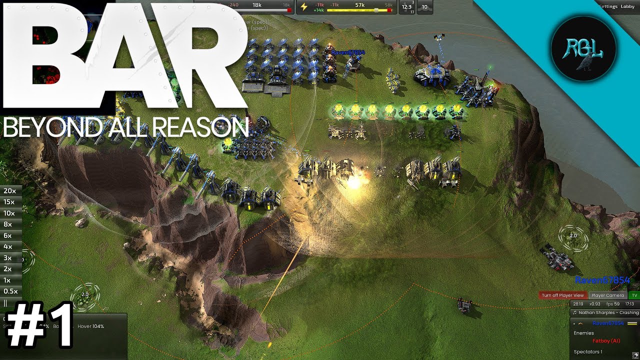 Beyond All Reason - From Noob To Pro? [EP-1] | BAR RTS Gameplay ...