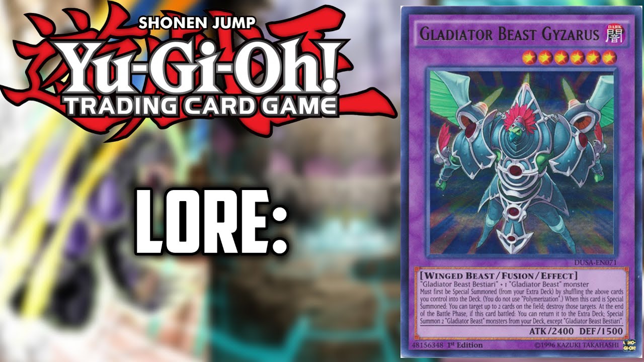 Yu-Gi-Oh! Lore: Gladiator Beasts - YouTube