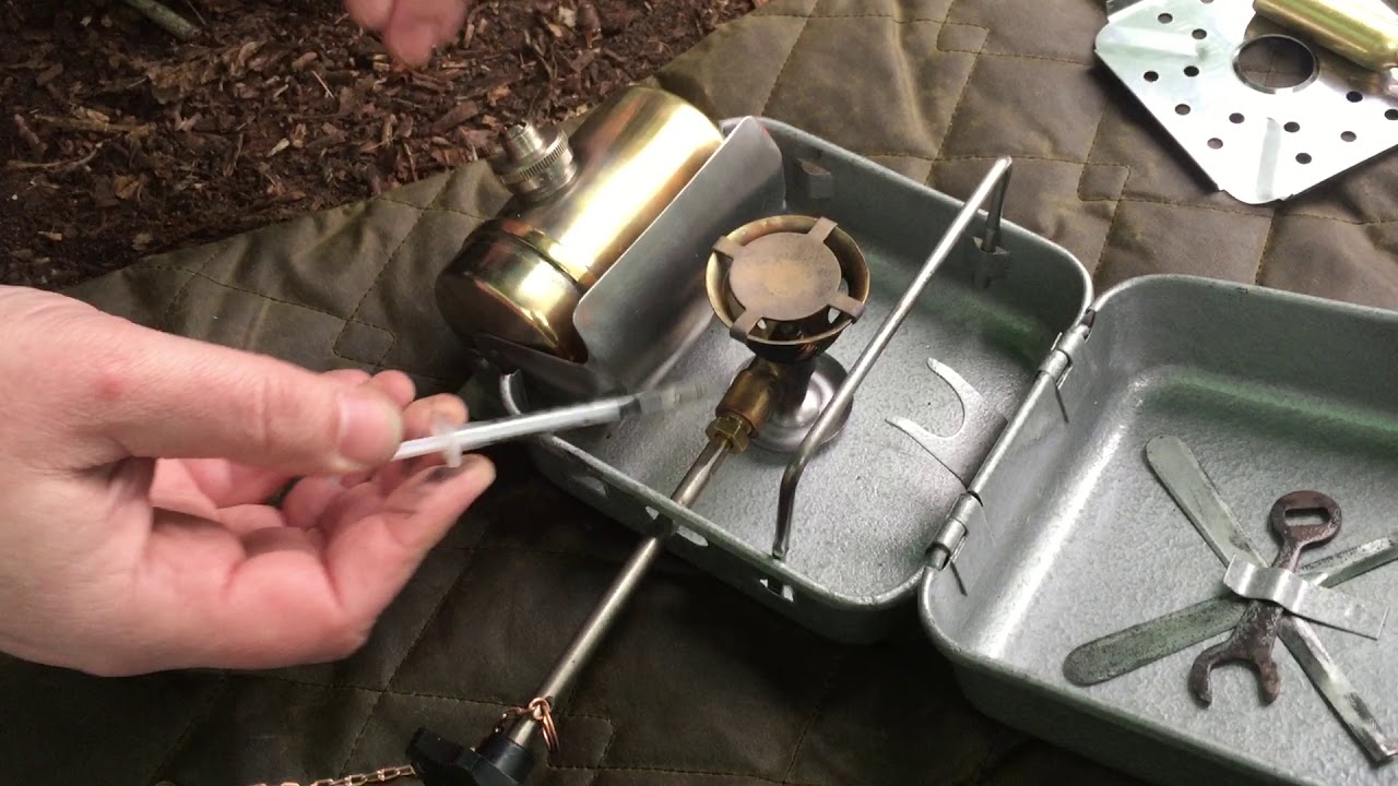 OPTIMUS 8R VINTAGE STOVE AT THE BUSHCRAFT BUGOUT CAMP - YouTube