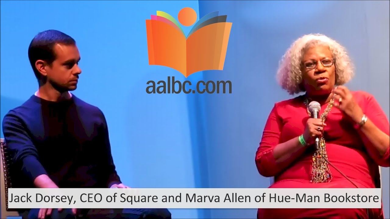 Jack Dorsey, CEO of Square hosts Marva Allen of Hue-Man Bookstore - YouTube
