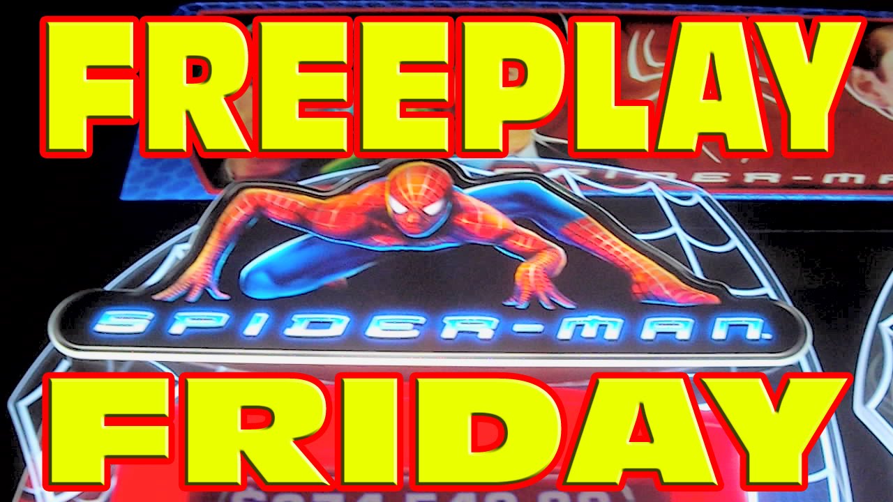 FREEPLAY FRIDAY: Spider Man Slot Machine LIVE PLAY Win - YouTube
