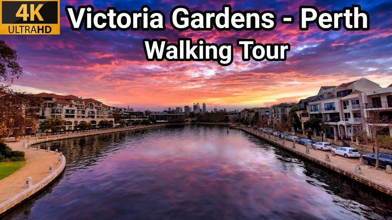 Victoria Gardens Perth, Western Australia [4K] - YouTube