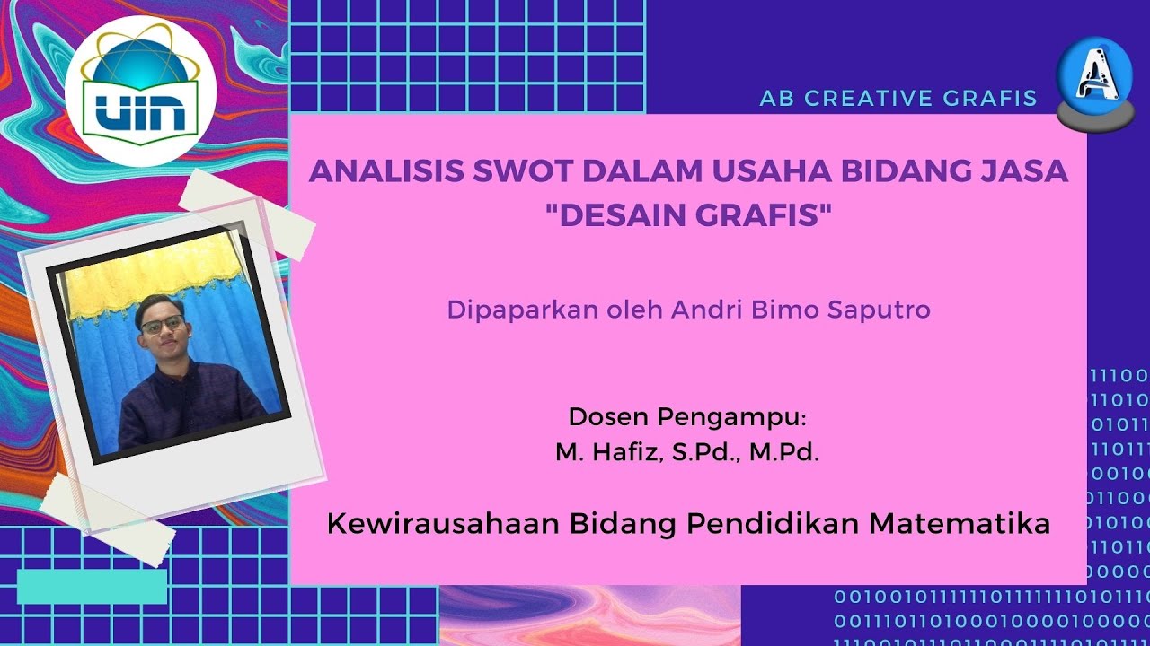 Analisis SWOT Dalam Bidang Usaha Jasa "Desain Grafis" - Kewirausahaan ...