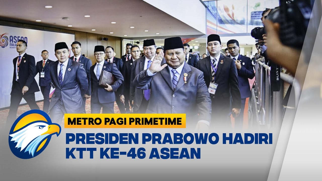 Presiden Hadiri KTT Ke-46 ASEAN di Kuala Lumpur [Metro Pagi Primetime ...