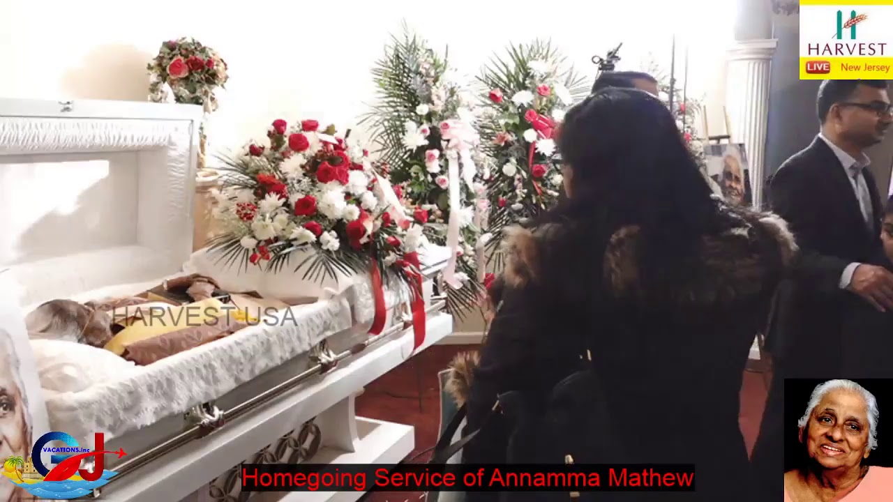 Homegoing Service of Annamma Mathew - YouTube