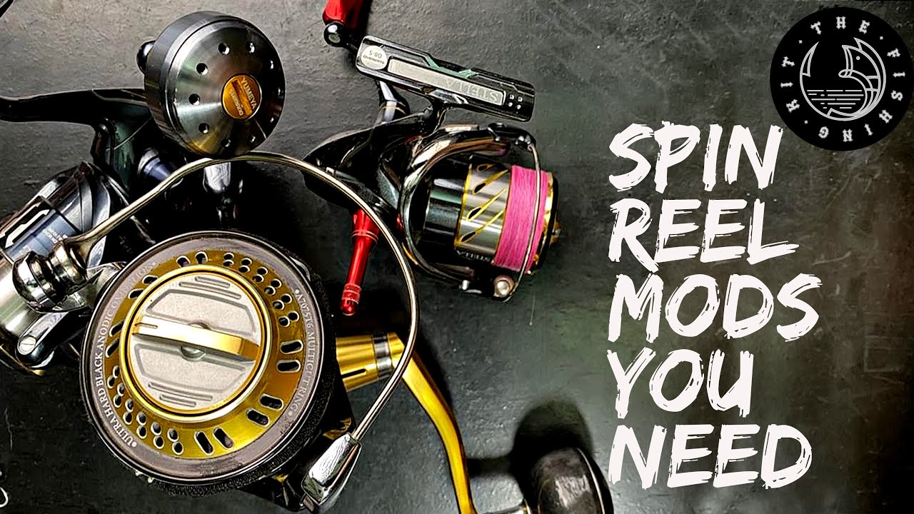 HOW TO IMPROVE YOUR SPINNING REELS - YouTube