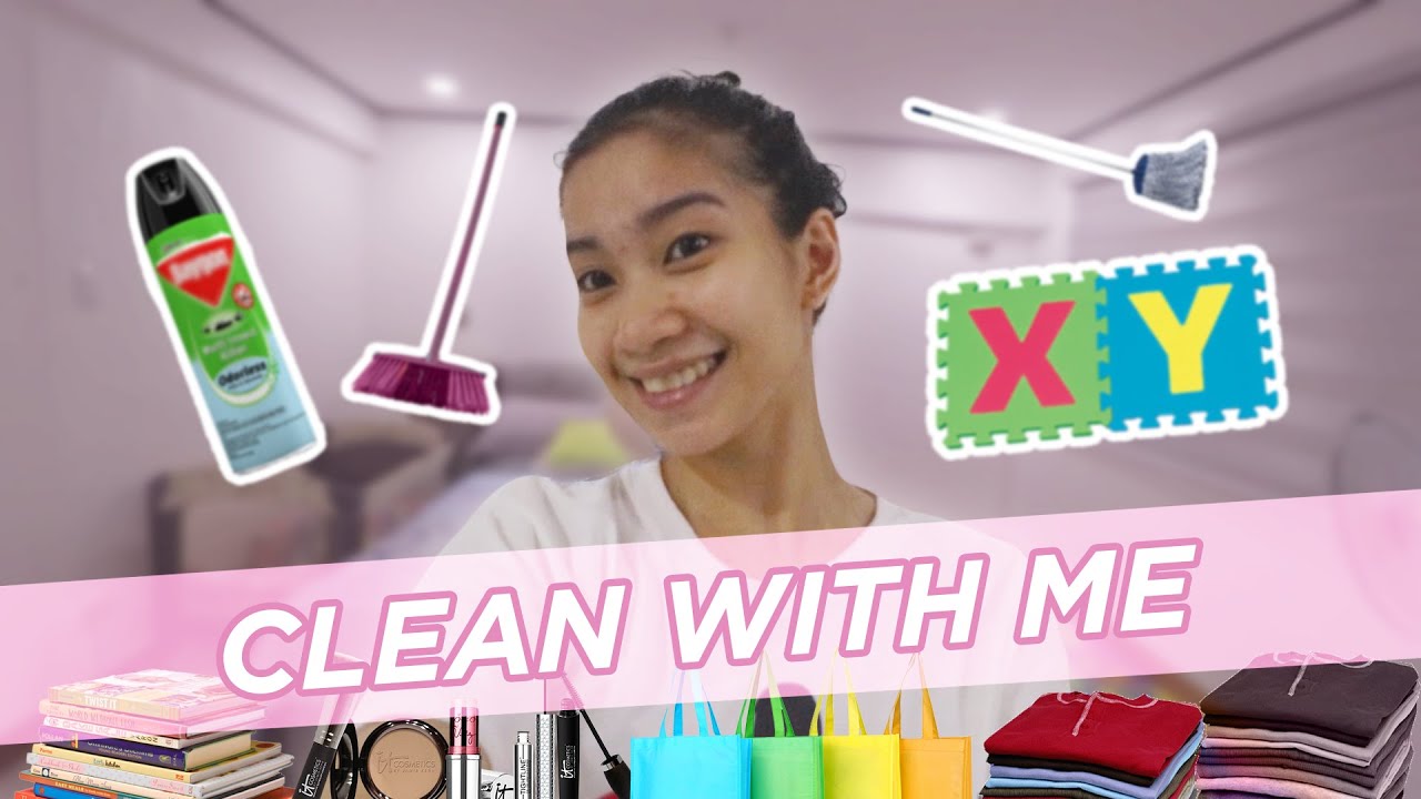 CLEAN WITH ME | MINI ROOM TOUR - YouTube