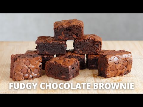 FUDGY CHOCOLATE BROWNIES! Nyoklat pol!