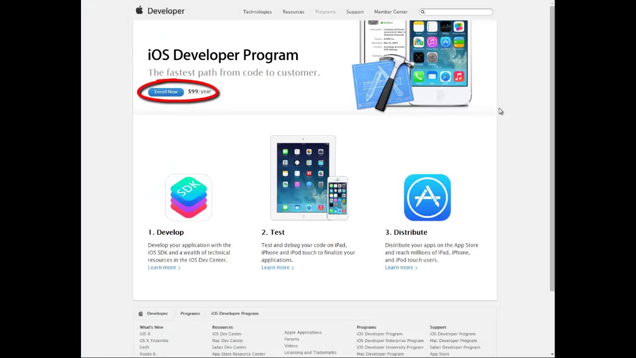 Swiftic Criar uma Conta de Desenvolvedor na Apple para o Seu App do ...