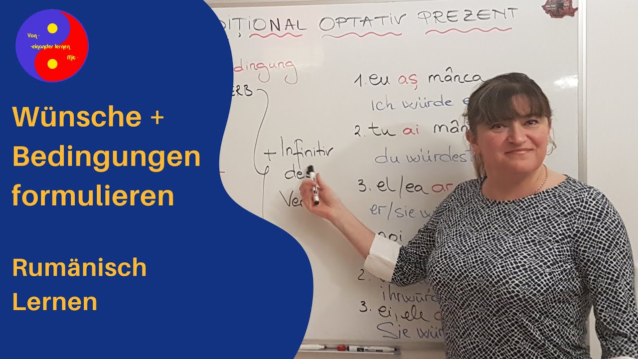 Wünsche und Bedingungen formulieren | Conditional optativ prezent ...