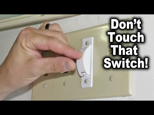 Light Switch Cover Lock In Place Light Switch Lock Von Gaspard