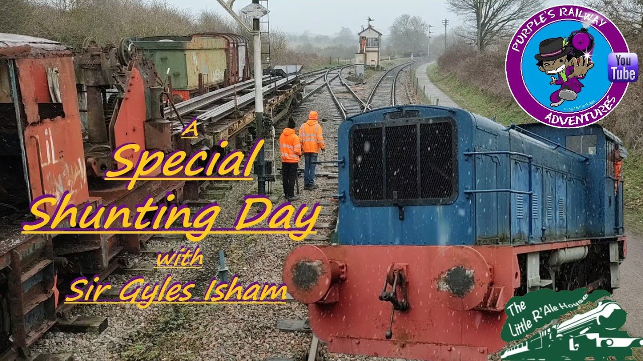 A Special Shunting Day with Ruston & Hornsby 165DS "Sir Gyles Isham ...