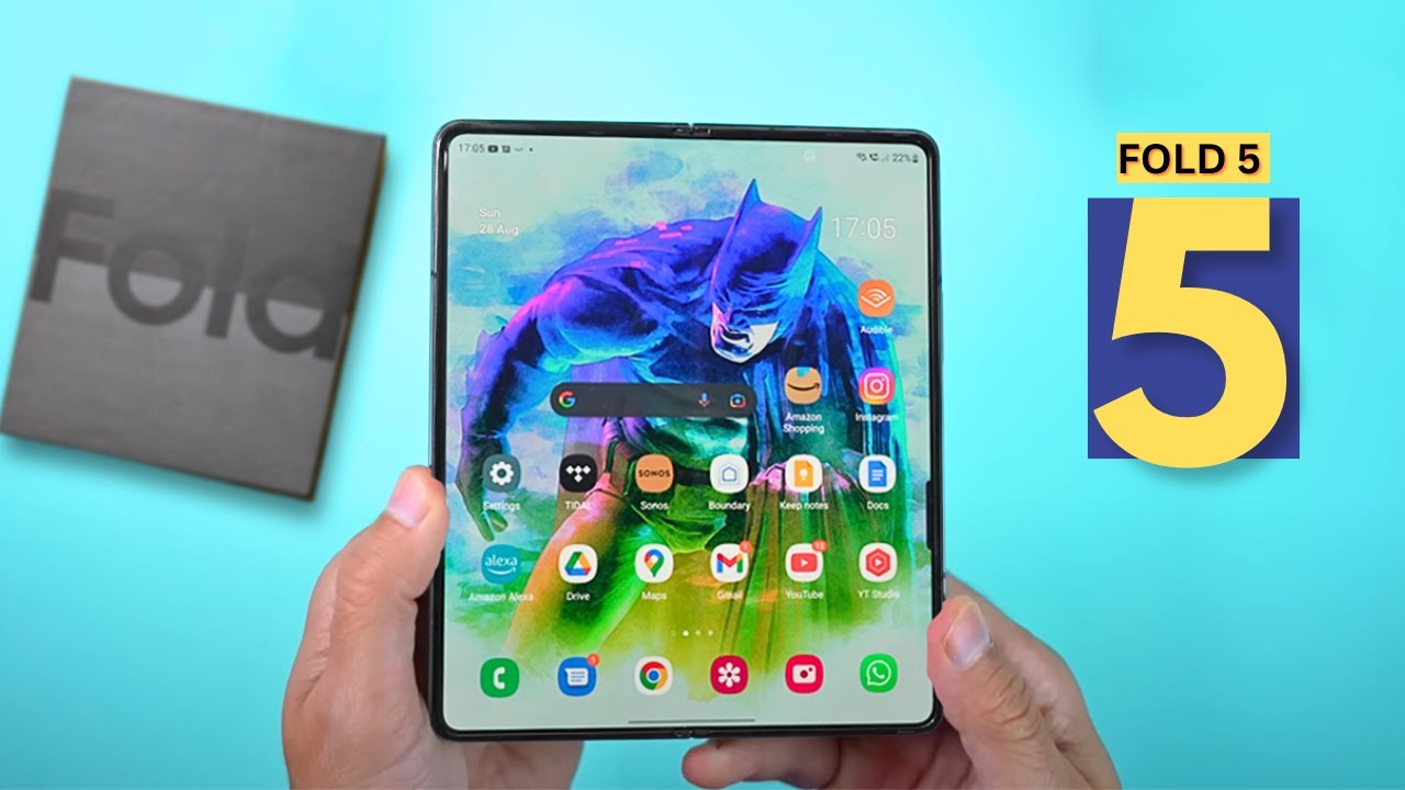 Samsung Galaxy Z Fold 5 - TOP 5 NEW FEATURES! - YouTube