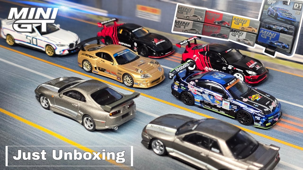 Unboxing Toyota Supra VeilSide Combat V-II Combat Grey | Nissan R32 ...