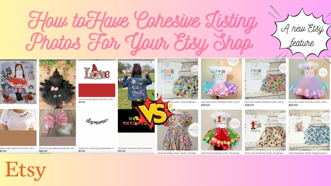 How to Perfect Your Etsy Listing Photos 2024 / Tips for Etsy Shop ...