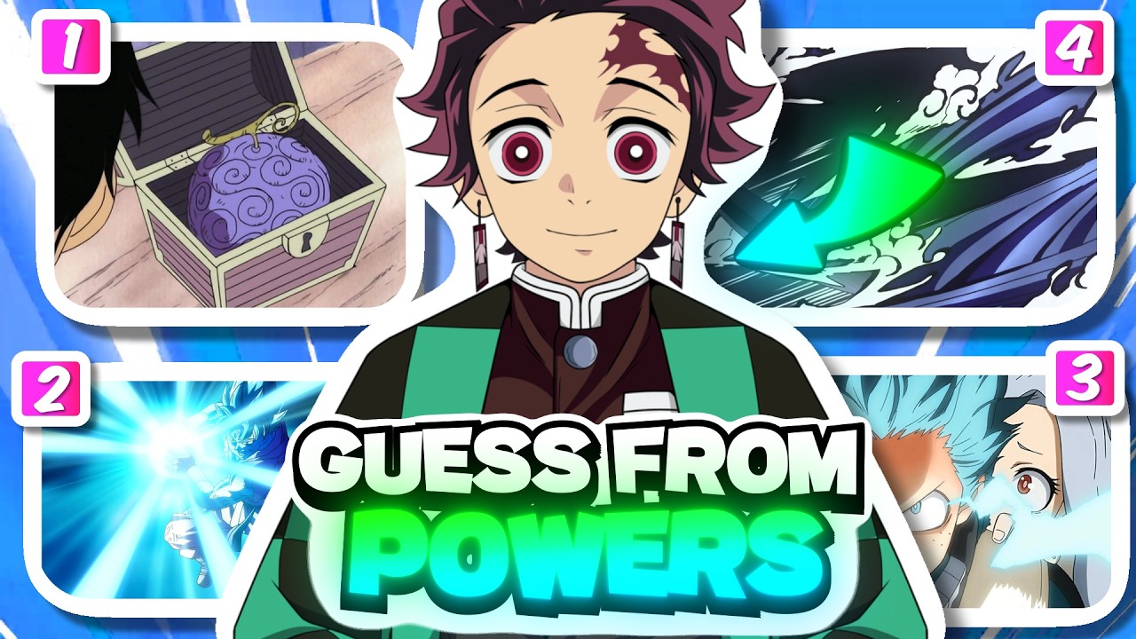 GUESS THE ANIME CHARACTER BY ITS POWERS (Hard - Super Easy) 😈🔥 - YouTube