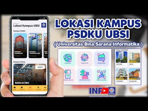 Lokasi Cabang-cabang UBSI || Universitas Bina Sarana Informatika - YouTube