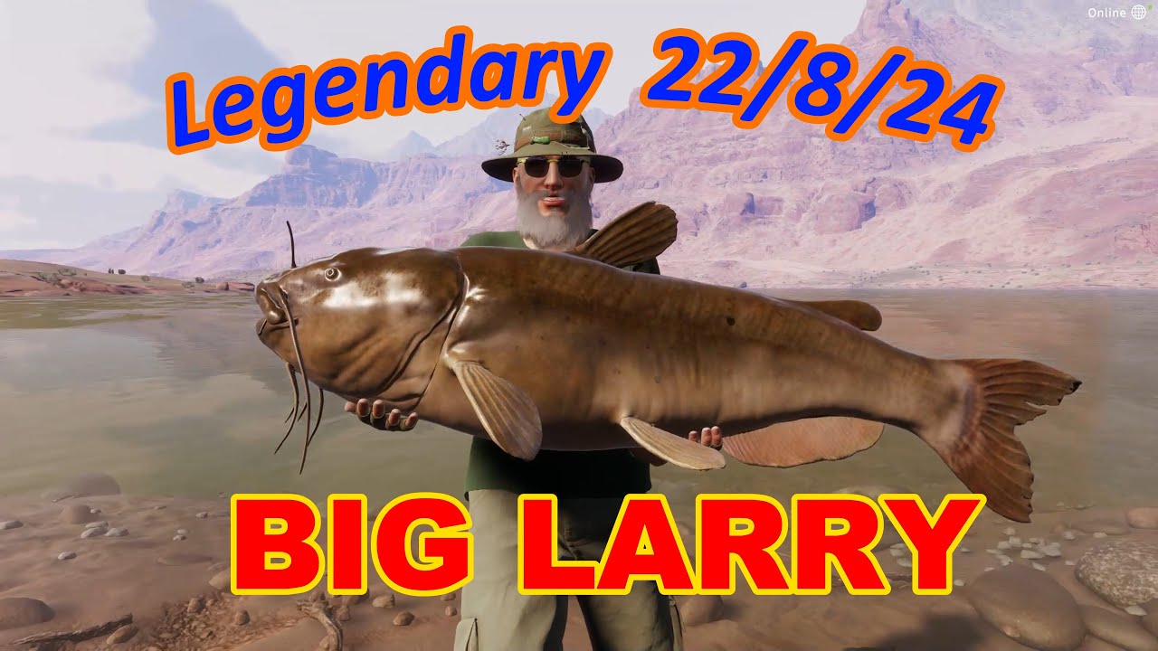 Legendary Big Larry 22/8/24 - Call Of The Wild The Angler - YouTube