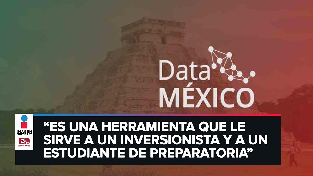 Secretaría de Economía presenta Data México - YouTube