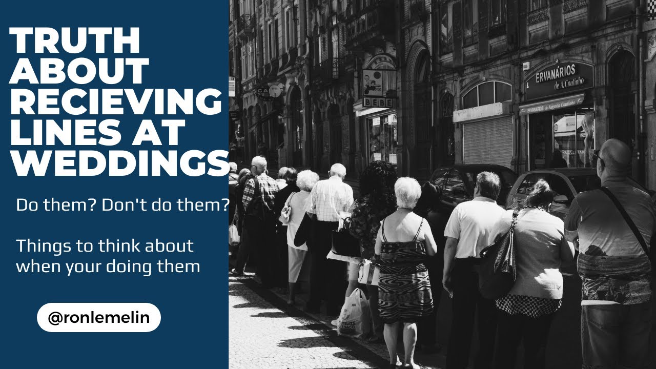 How to Make the BEST Wedding receiving Line after the ceremony? Tips to ...