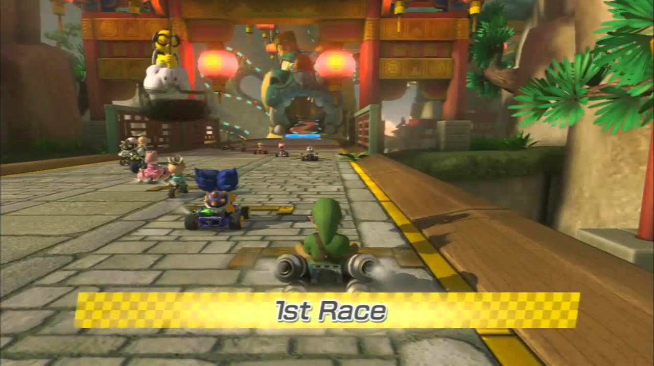 Mario Kart 8 - Link DLC GAMEPLAY - YouTube