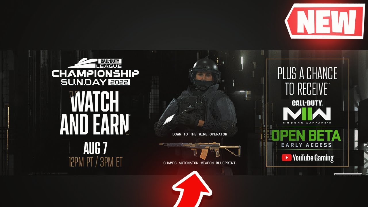 HOW TO GET FREE AUTOMATON "CHAMPS" BLUEPRINT in VANGUARD! (VANGUARD CDL ...