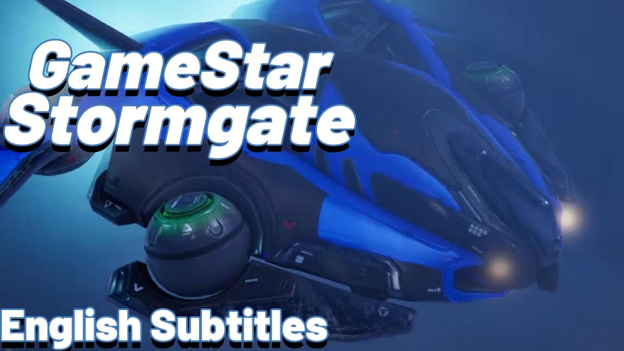 GameStar Stormgate Presentation - English Subtitle - YouTube