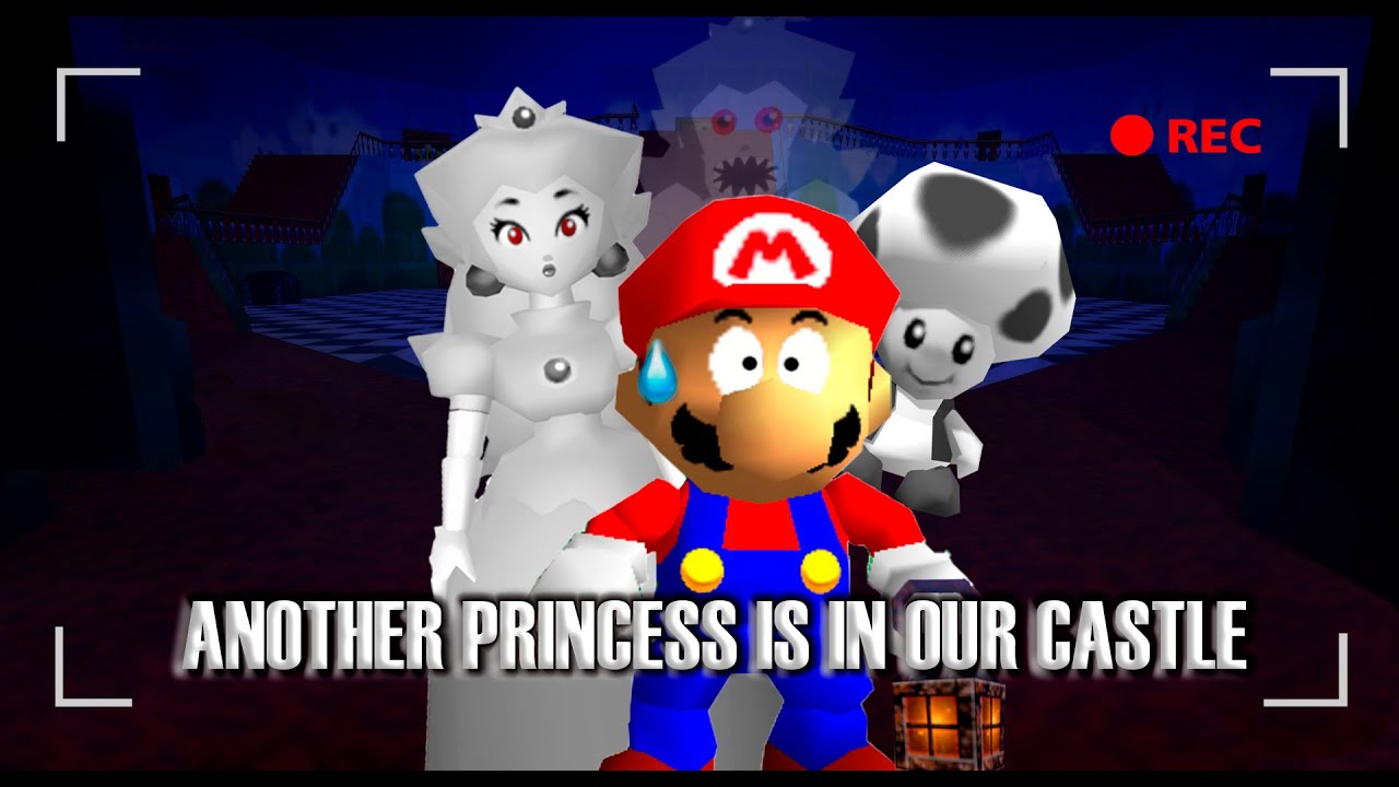 El horror llega a Super mario 64 -Another Princess is in Our Castle ...