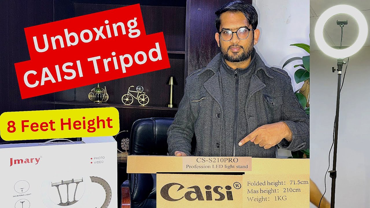 Unboxing the CAISI Tripod | The Ultimate Stand for Creators ...