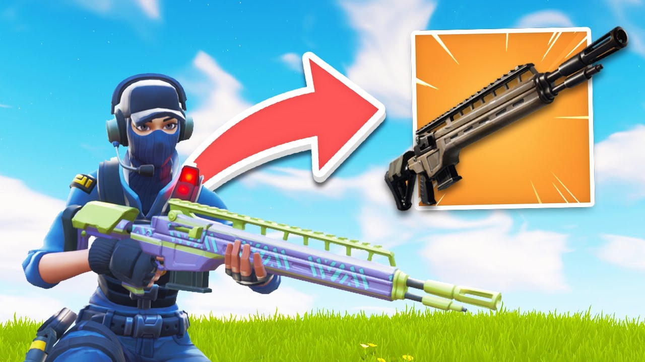 REČIAUSIAS GINKLAS FORTNITE INFANTRY RIFLE ! - YouTube