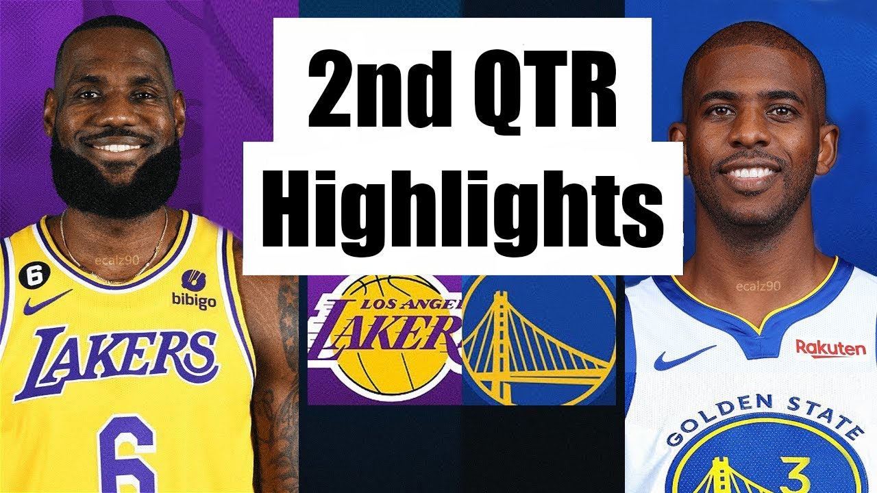 Lakers vs Warriors Full Highlights 2nd QTR | Oct 13 | NBA Pre season ...