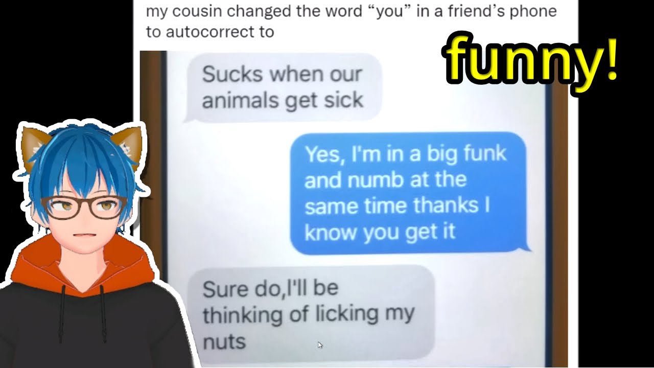 Hilarious iPhone Text replacement pranks | Matt Rose React - YouTube