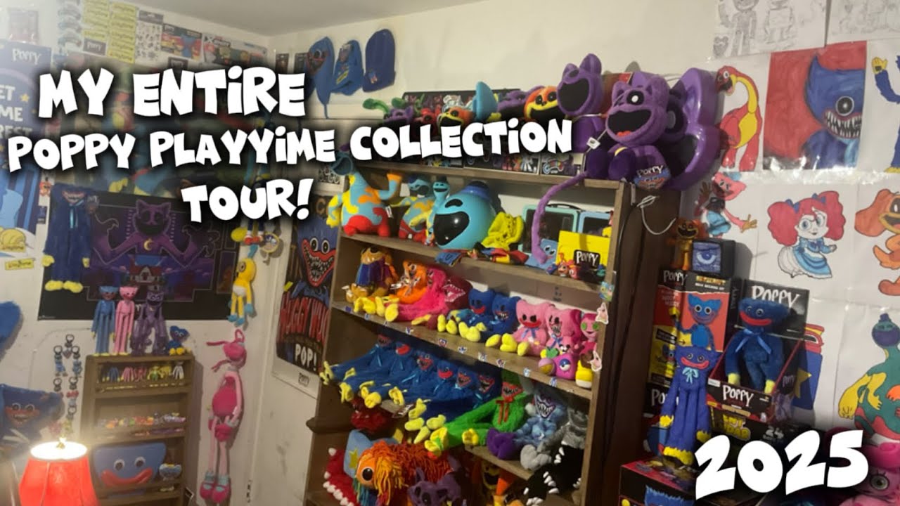 My ENTIRE poppy playtime collection tour! 2025 - YouTube